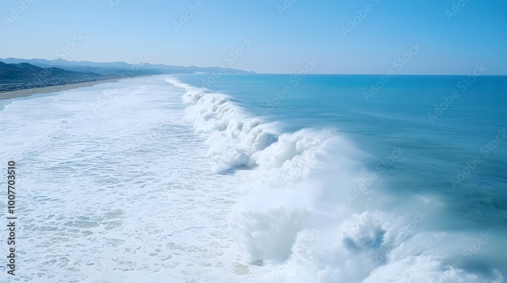 Underwater Seismic Activity Triggering Tsunami - Catastrophic Ocean ...