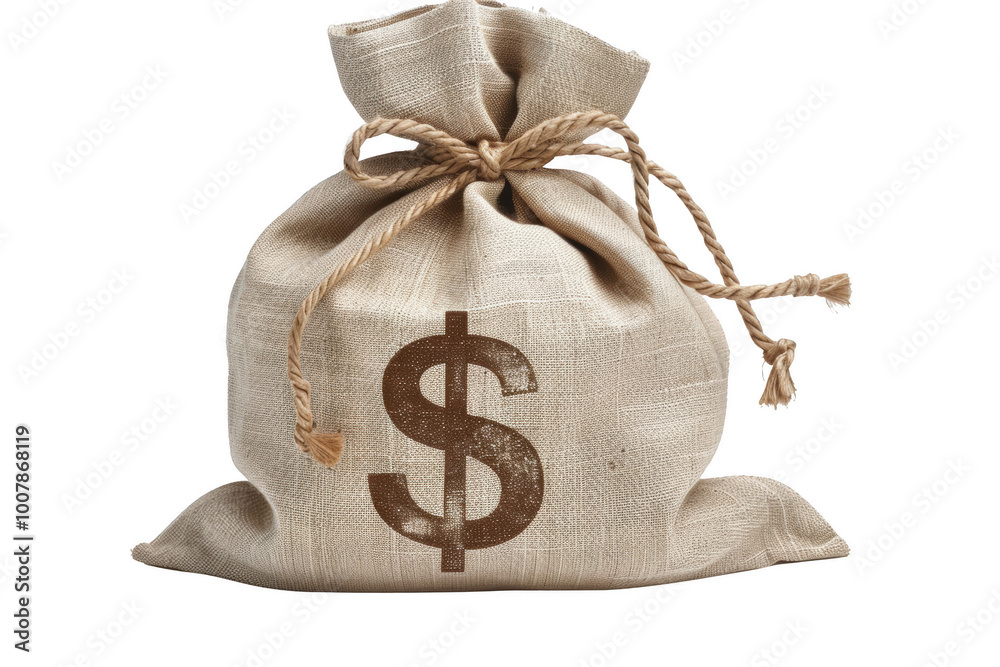 Transparent Money Bag - A Visual Representation of Financial ...