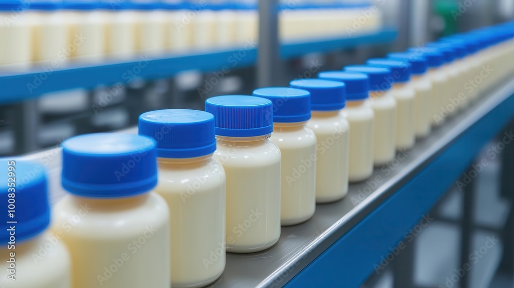 Continuous production process for mass production of standardized ...