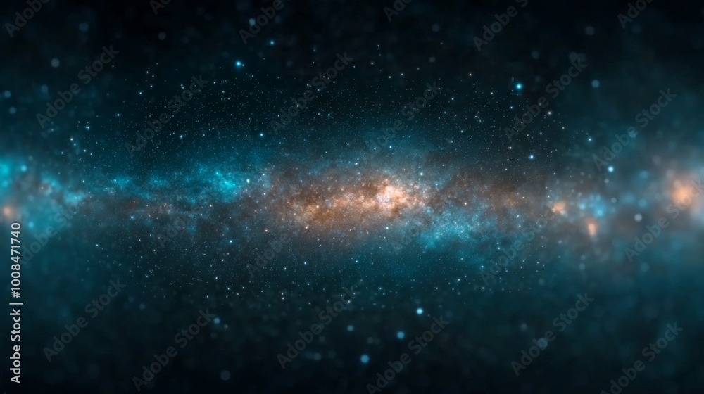 Cosmic Nebula Sphere, a vibrant 360-degree space scene featuring a ...