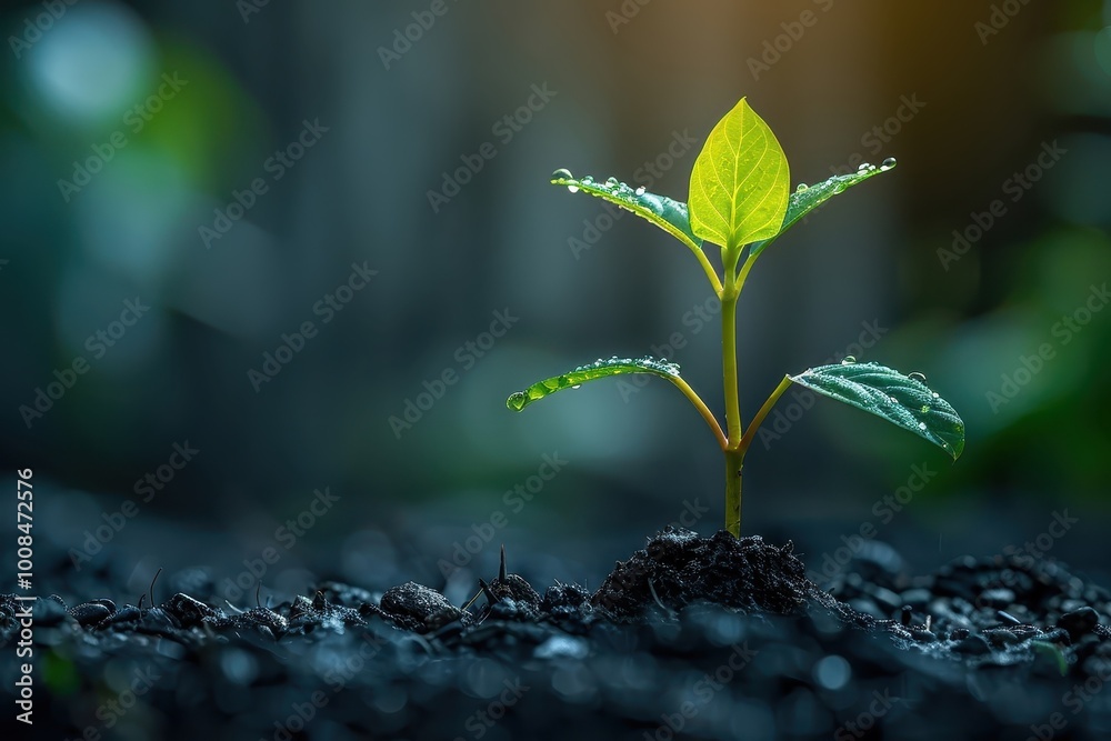 Represents the growth and development of a new business or initiative ...