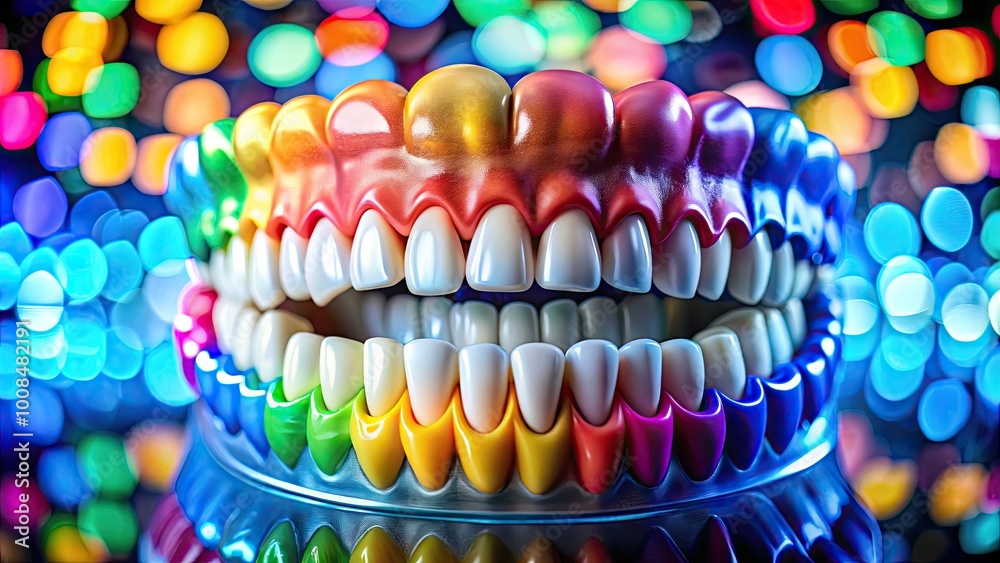 Detailed Tooth Number Chart for Dental Professionals and Educational ...