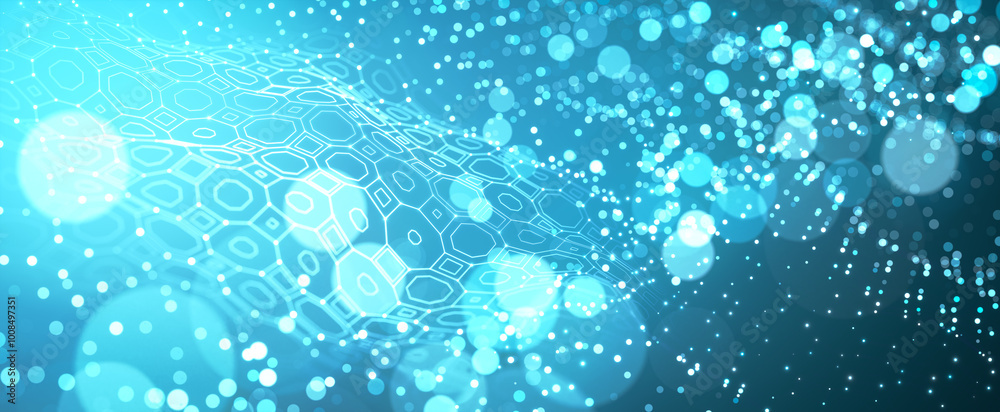 Data structure. Encryption. Technological background. Machine learning. Data background ...