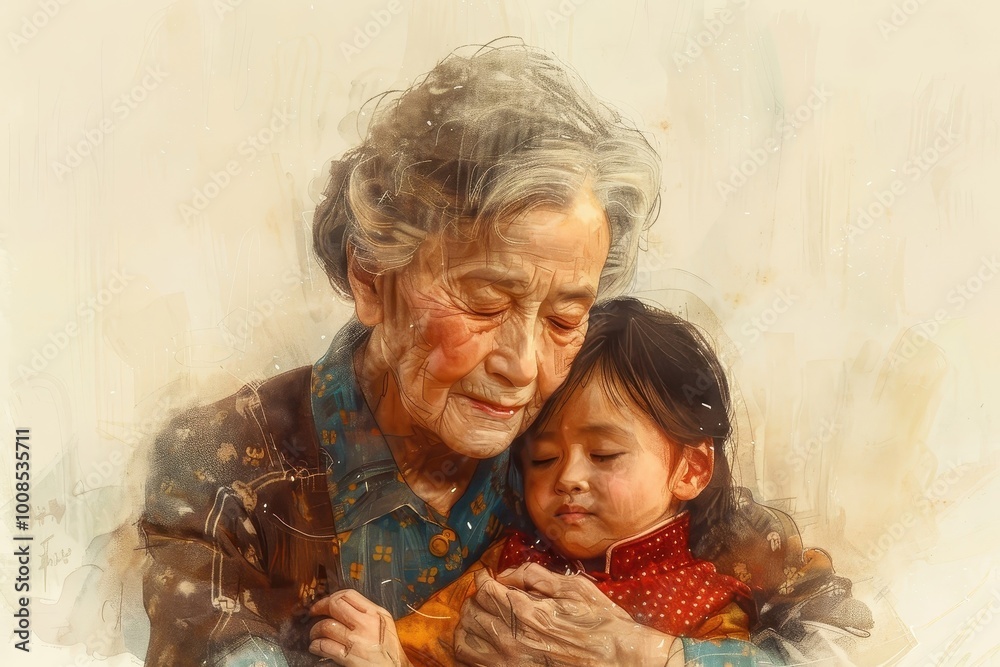 Evokes a sense of nostalgia and family tradition, showcasing the ...