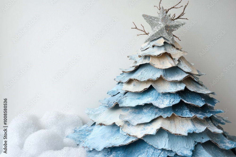 upcycled christmas tree, create a winter wonderland with a diy ...