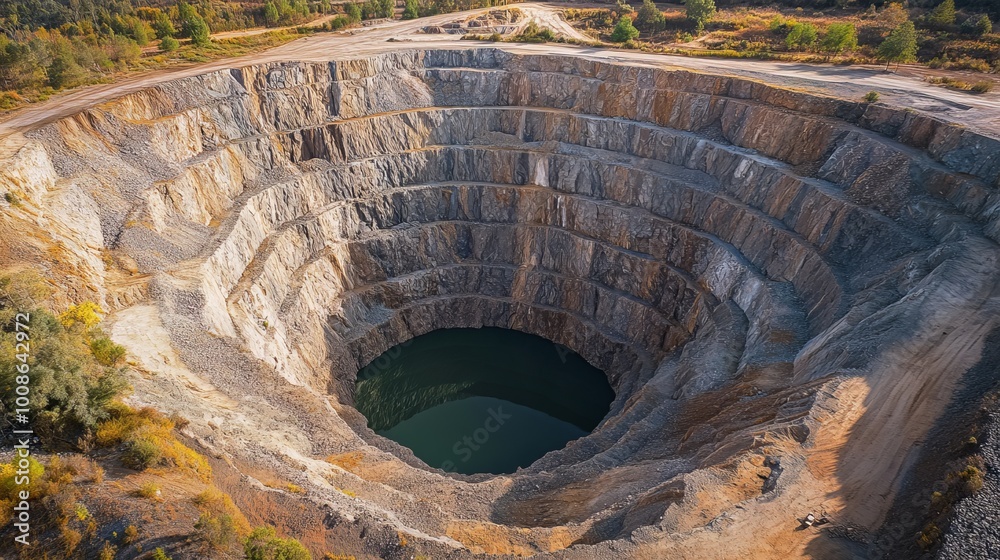 A 3D map of a mine was made using pictures taken by a drone. The map ...