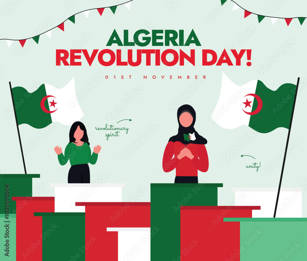 Algeria Revolution Day. 1st November Algerian revolution day ...