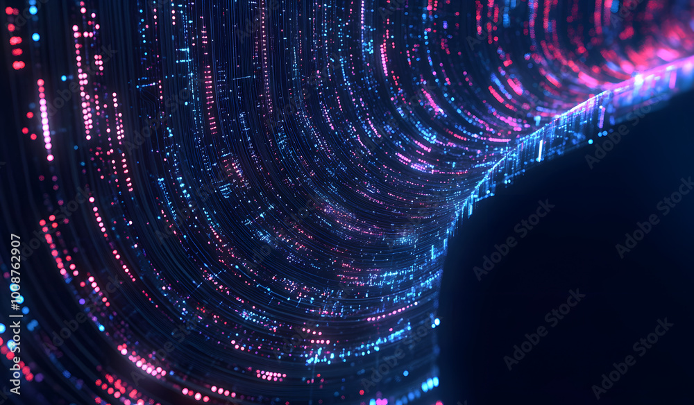 Business and digital technologies. Data flow in a secure system. Analytics and strategy of ...