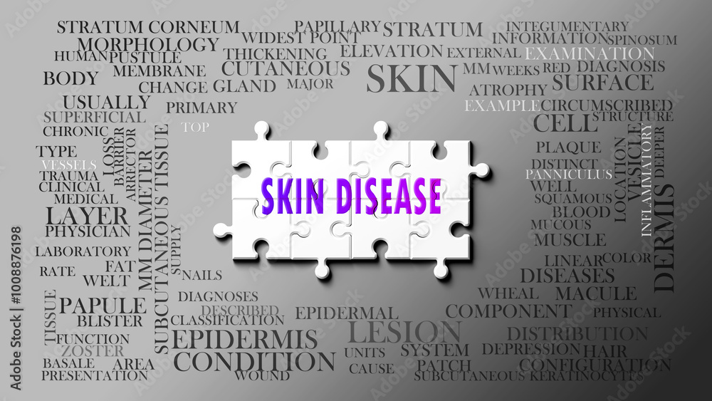 Skin Disease as a complex subject, related to important topics ...