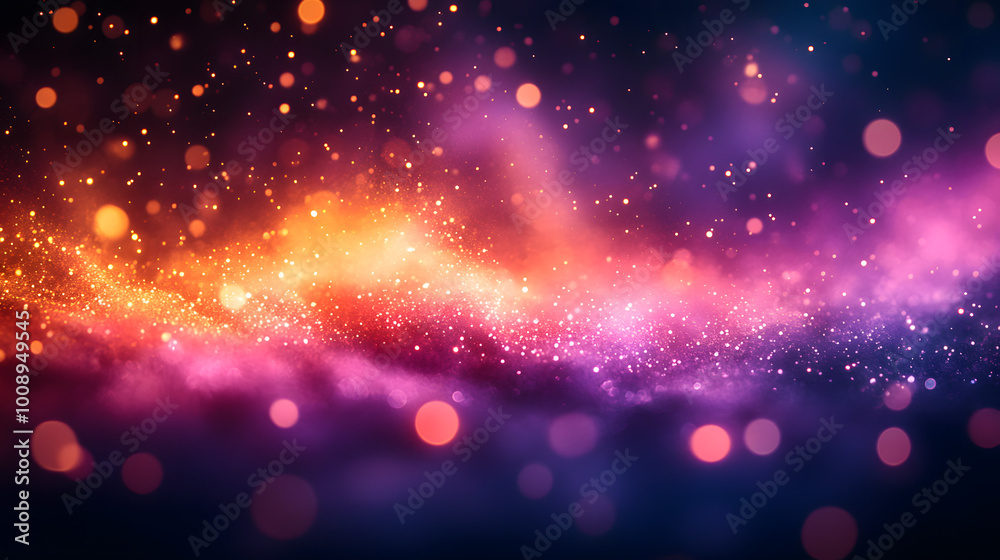 Colorful Film Grain Texture with Light Leaks and Lens Flares, Creating ...