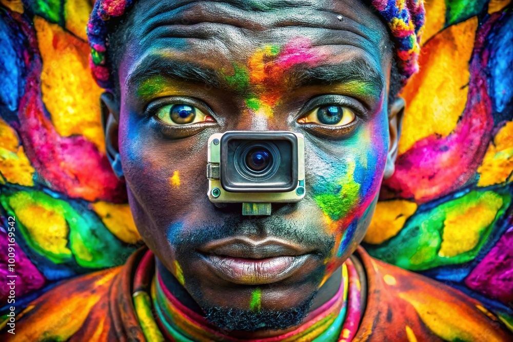 Conceptual representation of racism and discrimination through abstract ...