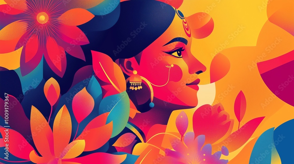 A Colorful Diwali Festival Poster Showcases the Upcoming Celebration ...