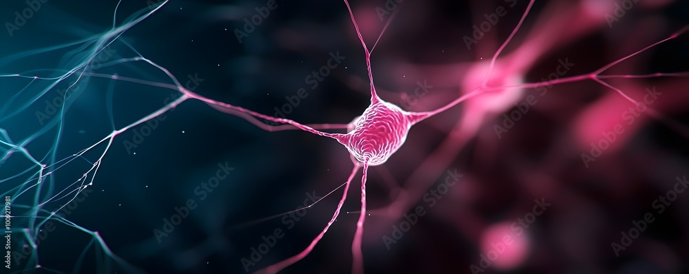 Intricate Brain Synapses Under Microscope - Capturing Electrical Signals and Neural Networks ...