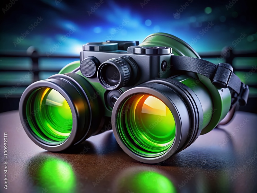 High-Tech Night Vision Goggles for Enhanced Low-Light Surveillance and ...