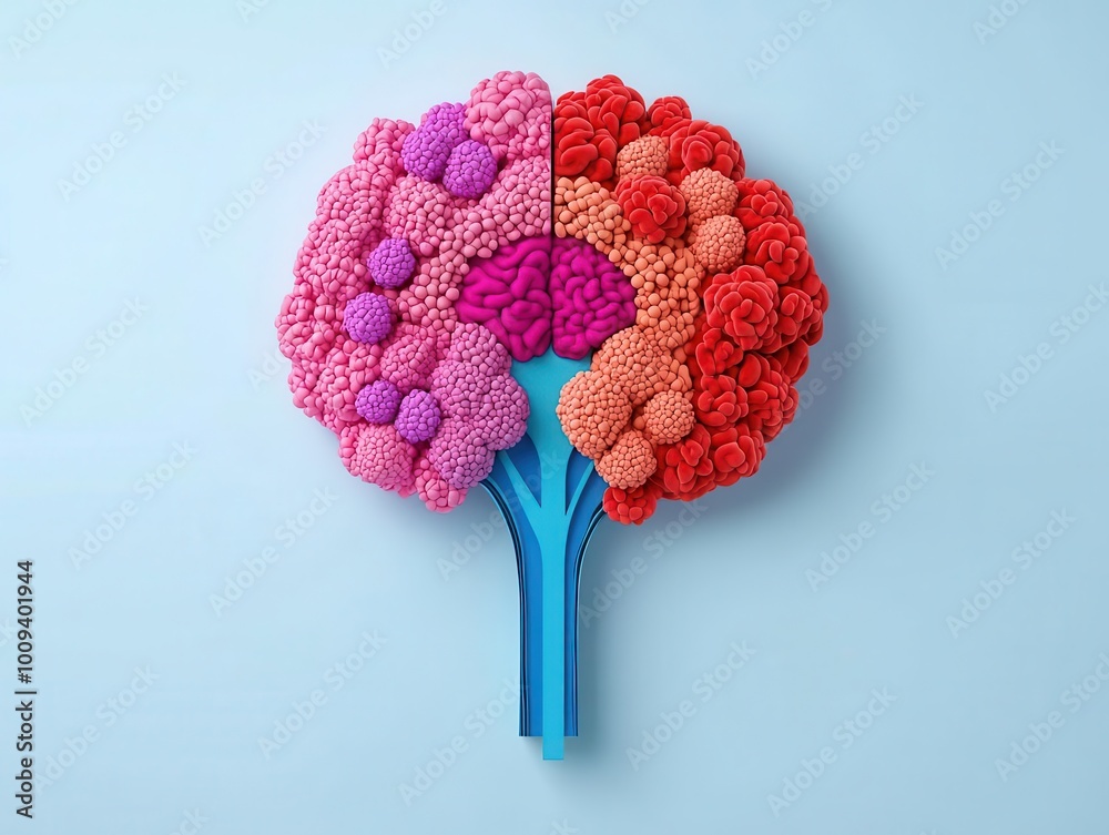 Cross-section illustration of the prostate gland with different cancer ...