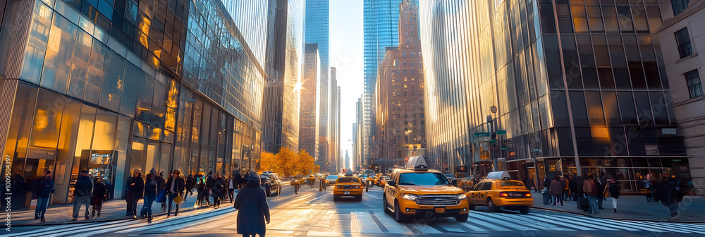 Dynamic Urban Life Amidst Modern Architecture: A Symphony of ...