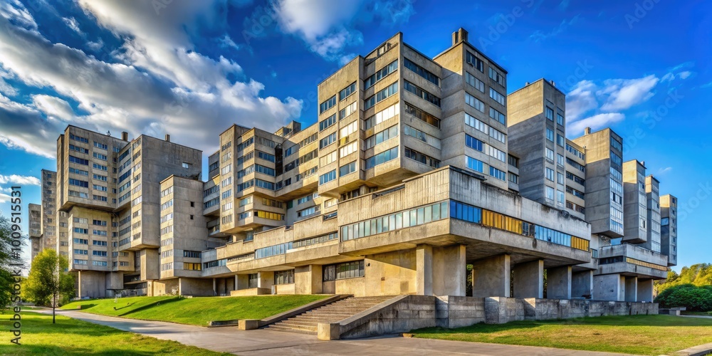 Brutalist architecture in Russia displays striking concrete structures ...