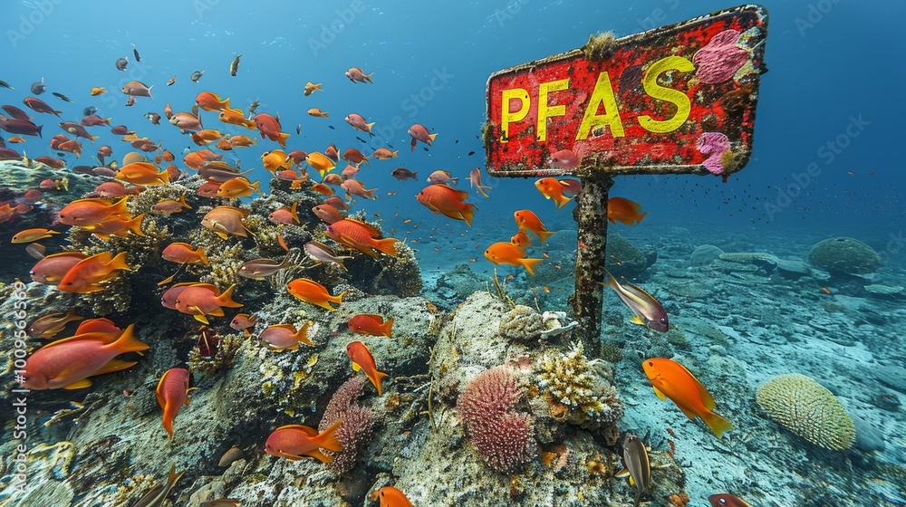 Understanding PFAS significance against the background of underwater ...