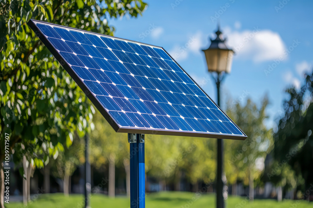 Step-by-step guide for setting up a solar panel and LED street light ...