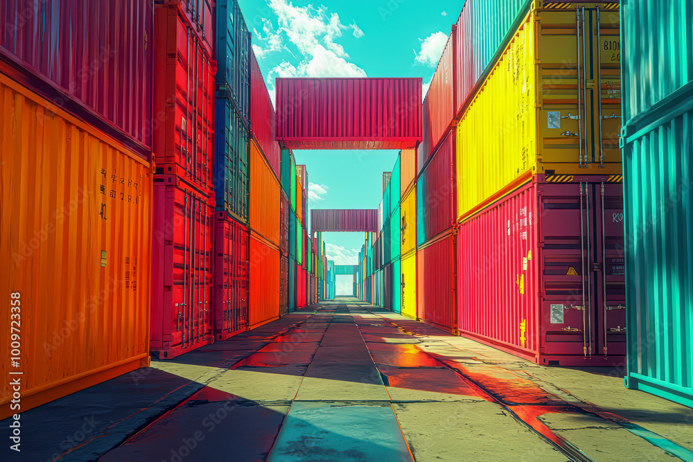 Captivating Images: Exploring the Colorful World of the Shipping ...