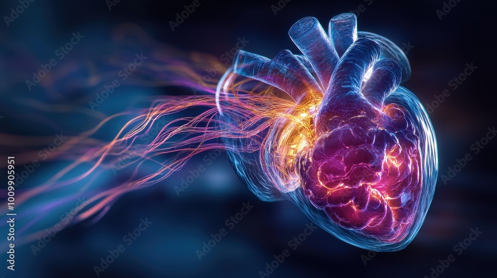 Illustrate the role of the hearts electrical conduction system in ...