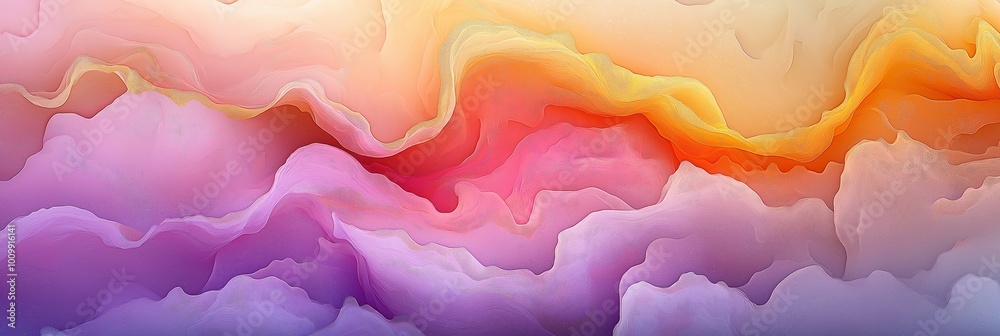 Abstract illustration of salted caramel colors with soft gradients and ...