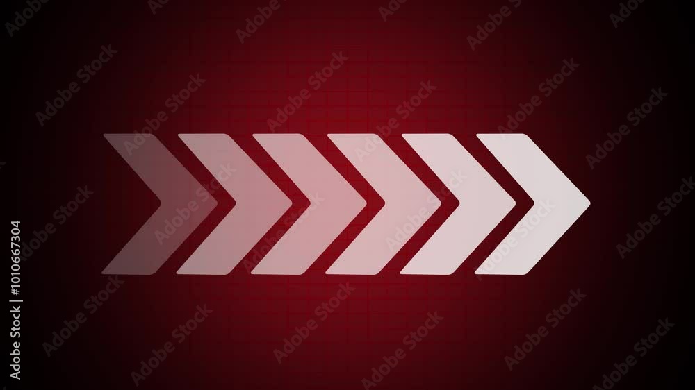 arrow pointing graphic animation. Arrow sign symbol looping animation ...