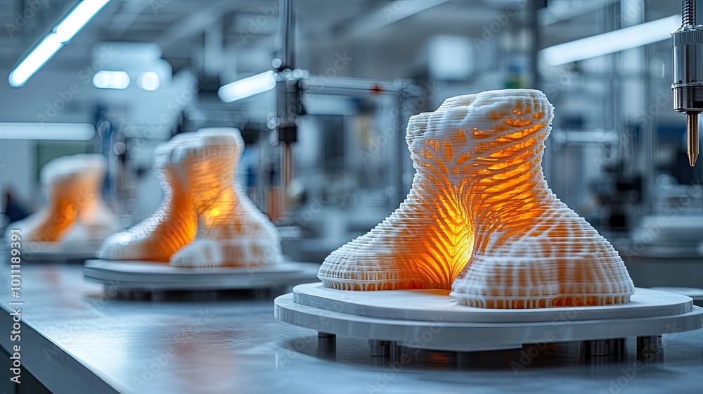 Rapid Prototyping Concept The Accelerated Process Of Creating Scale Models Or Assemblies Using