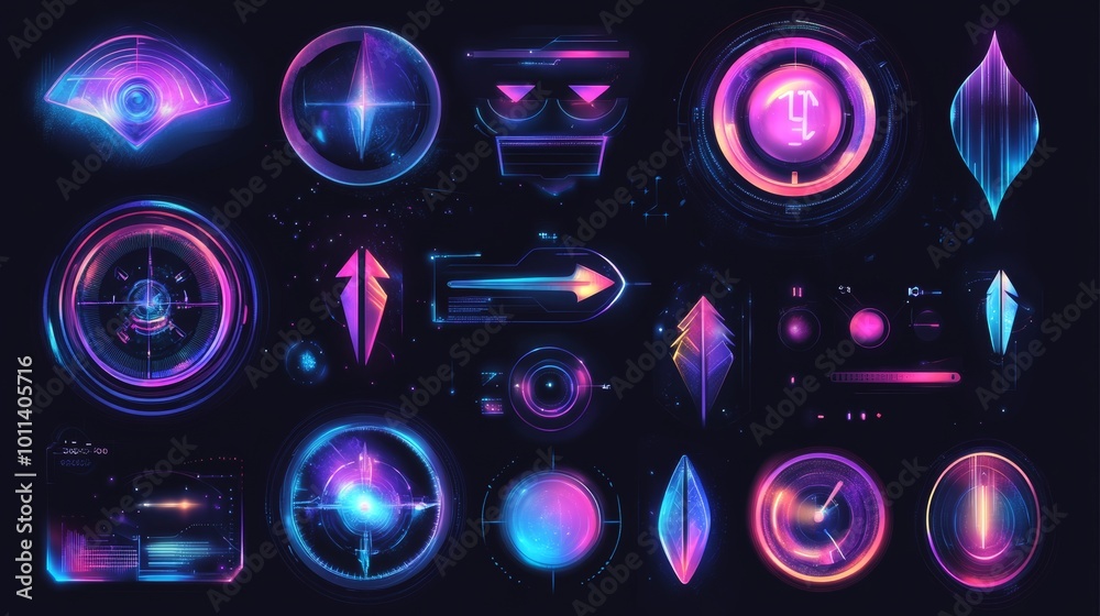 Download progress bar at the bottom of the screen. Hud, GUI for game ...