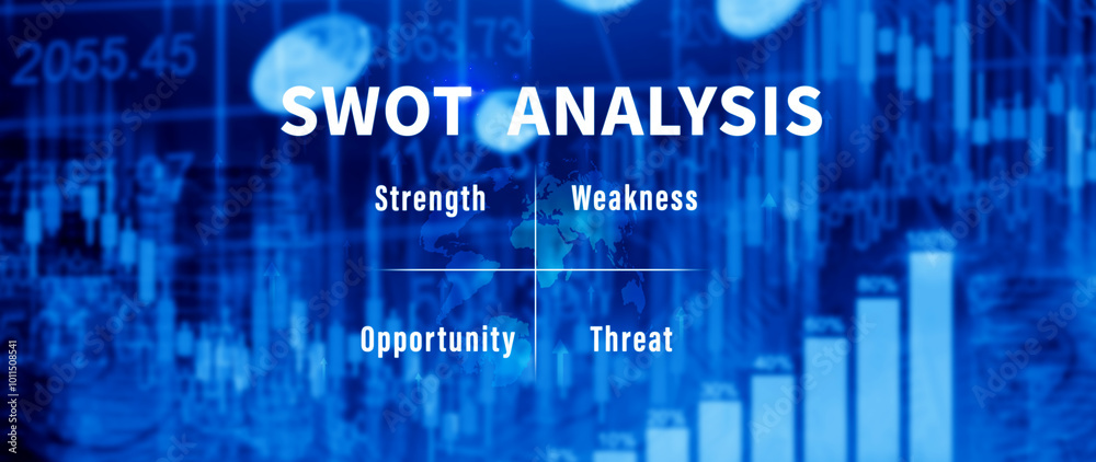 SWOT analysis concept, swot analysis strategy diagram, Strength and ...