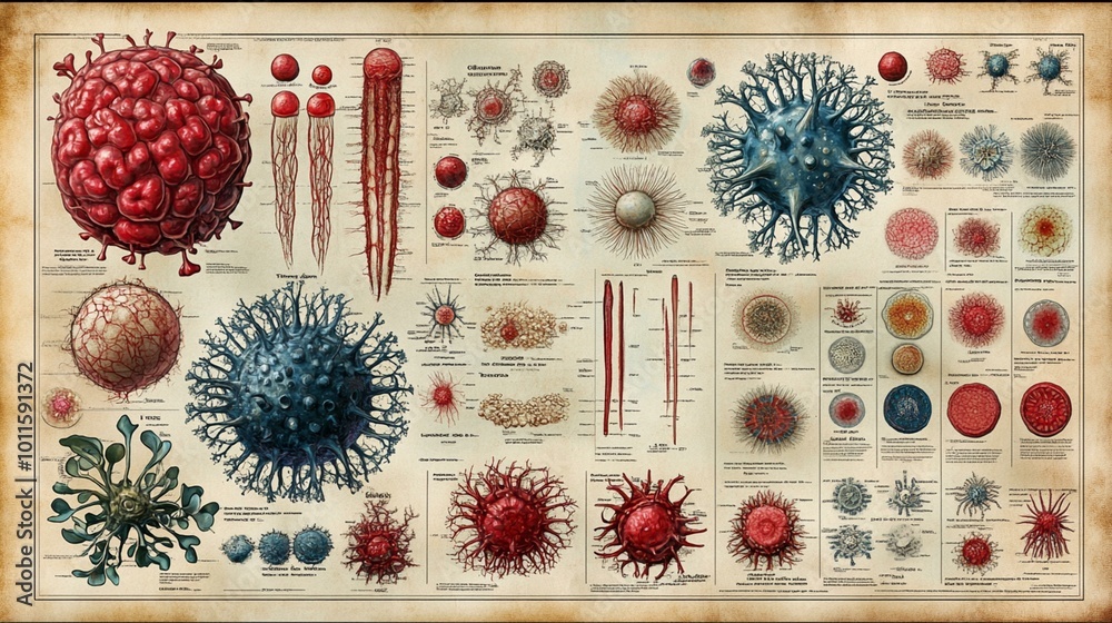 a An educational chart of different types of wound infections and their ...