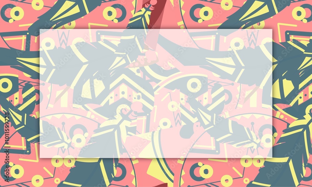 boho chic background. presentation and powerpoint design concept with ...