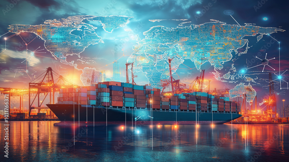 I technology enhances global logistics for international delivery ...