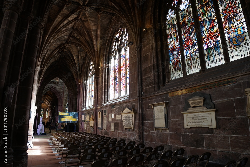 Cathedral Church of Christ and the Blessed Virgin Mary, Chester Stock ...