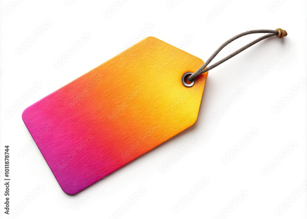 Blank Price Tag Template for Retail and E-commerce Use, Editable Label ...