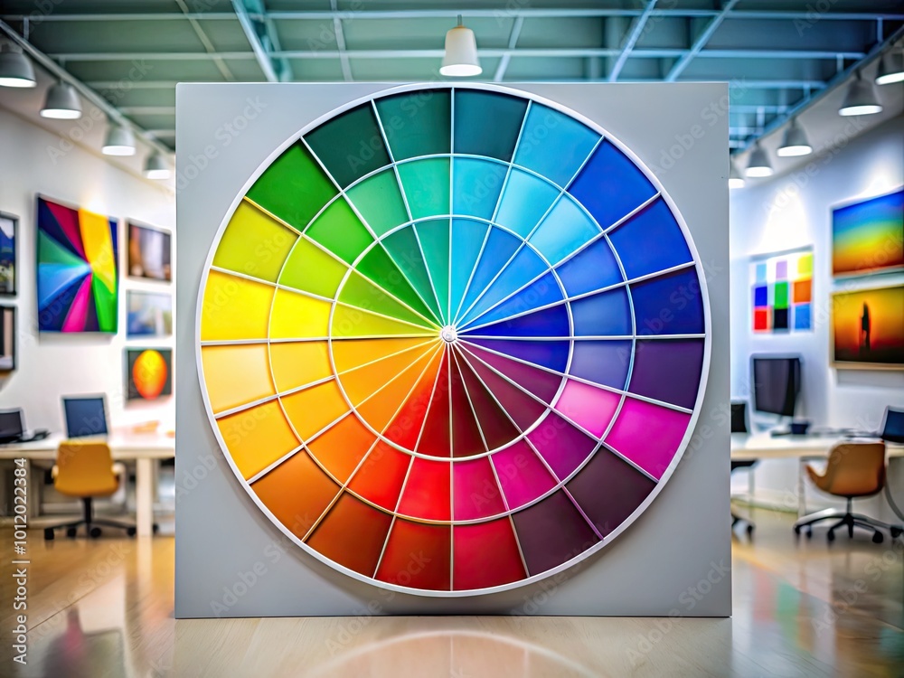 Colorful Wheel Chart for Data Visualization, Business Analysis, and ...