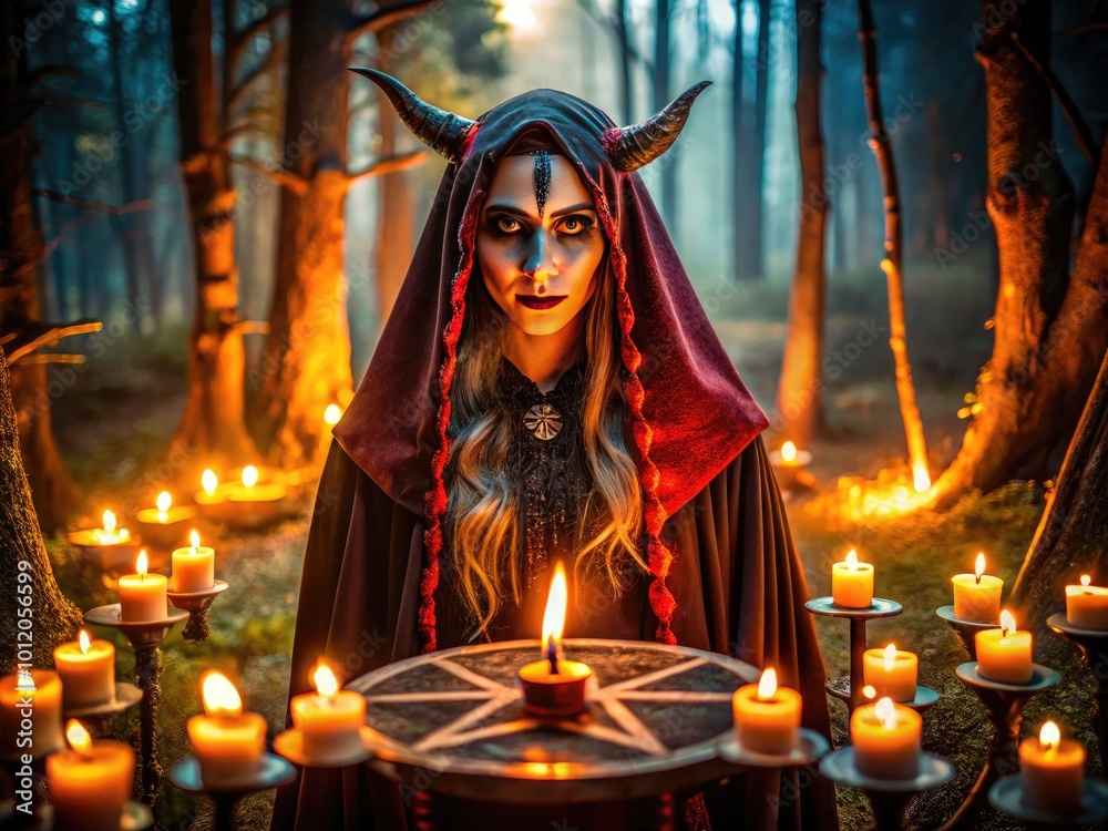 Dark Symbolism and Ritual Elements Representing Satanism and Occult ...