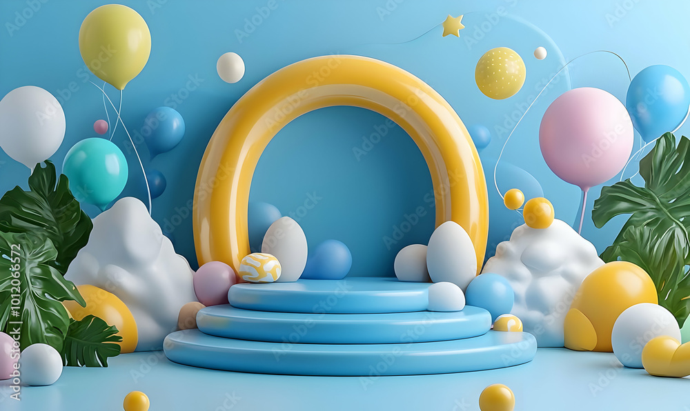 Vibrant animation studio bustling with creativity, AI technology ...