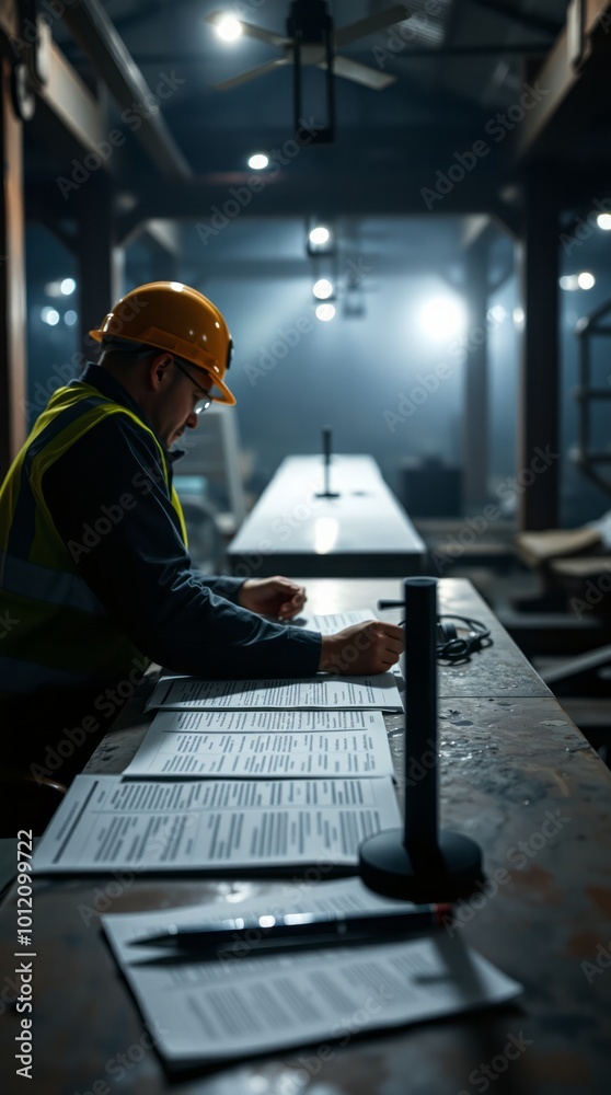 Defocused of miner setting on the chair written job hazard analysis ...