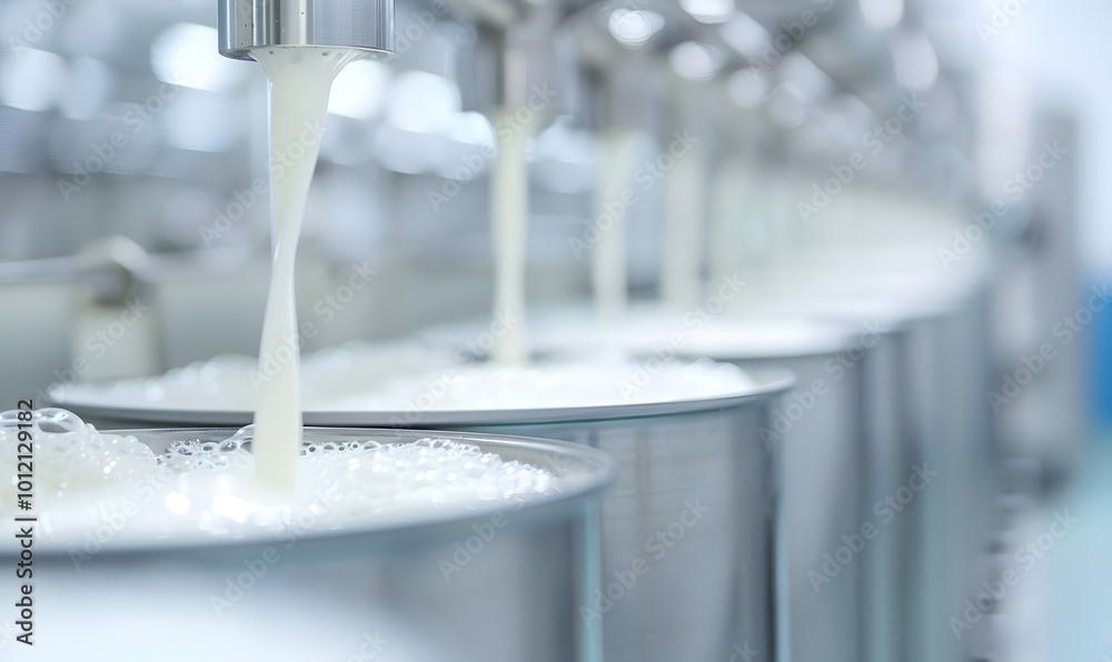 Milk Production Plant | Industrial Dairy Processing Facility for Fresh ...