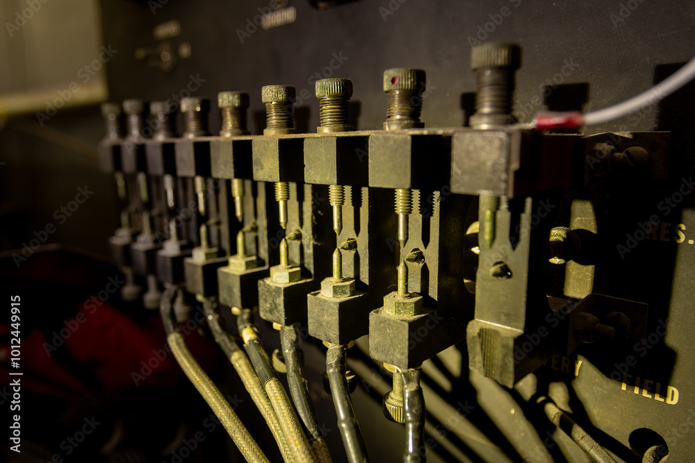 Electrical Testing Machine. For simulating the spark of ignition inside ...