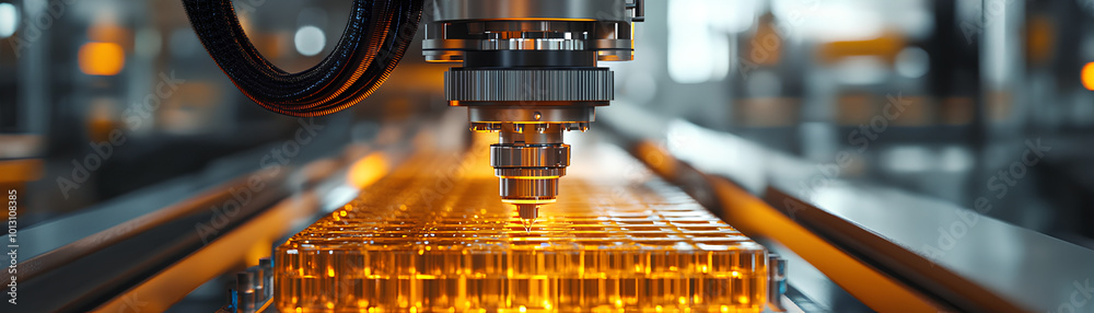 AI system performing a visual quality inspection on a production line ...