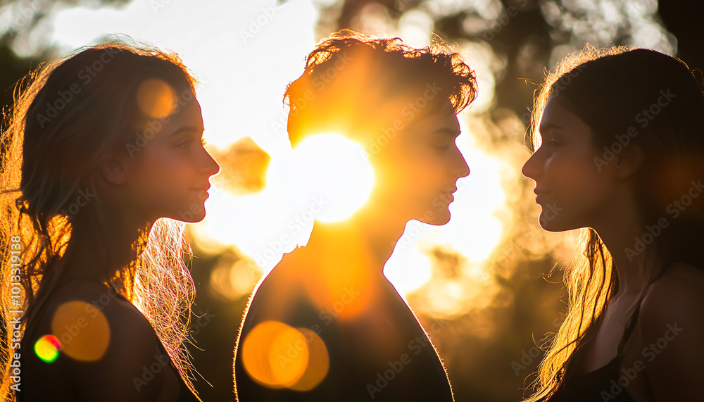 Capture people in outdoor environments with the sun positioned behind ...