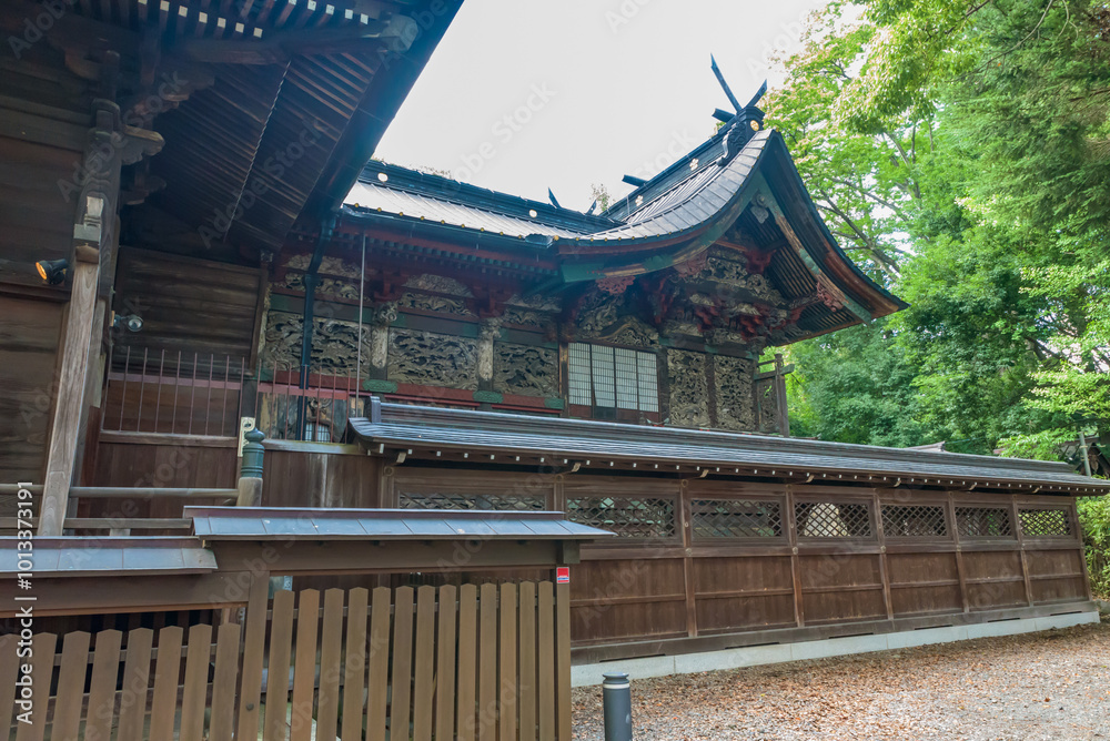 Kiryu Tenmangu Shrine, Important Cultural Property of Japan, Kiryu City ...