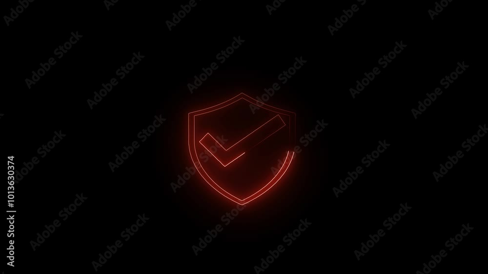 Check mark sign animation. Positive tick mark icon animation background ...