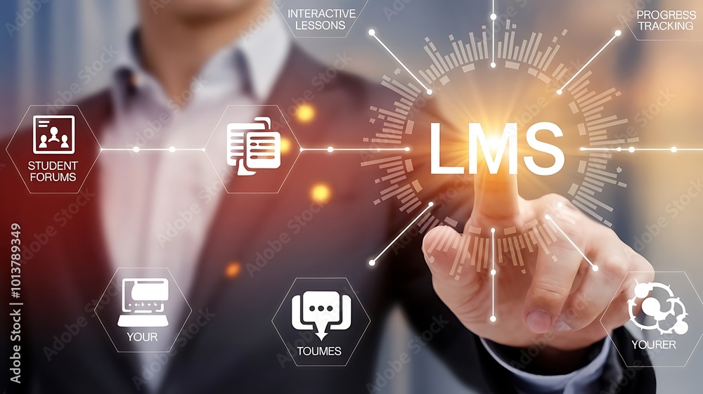 Learning Management System (LMS) designed for lesson planning, online ...