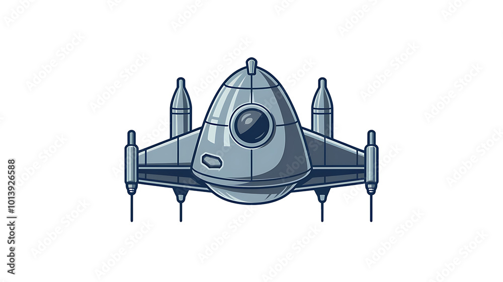 A spaceship is a technologically advanced, sleek, and powerful vehicle ...