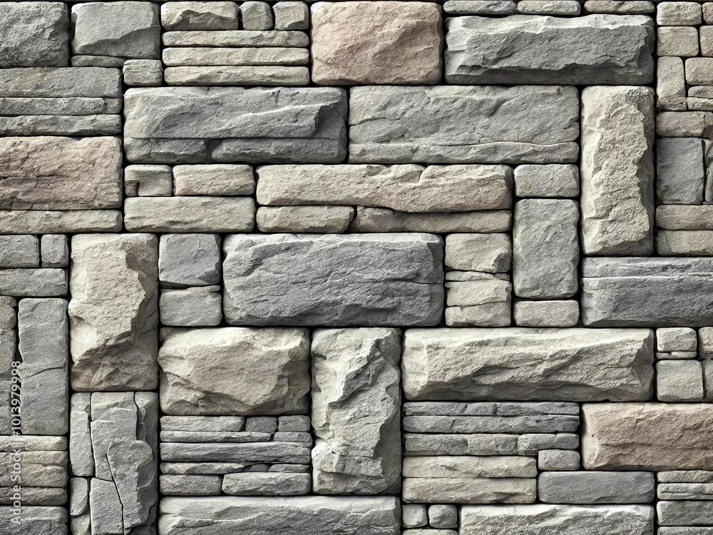 High-quality stone texture pattern featuring various shapes,sizes,and ...