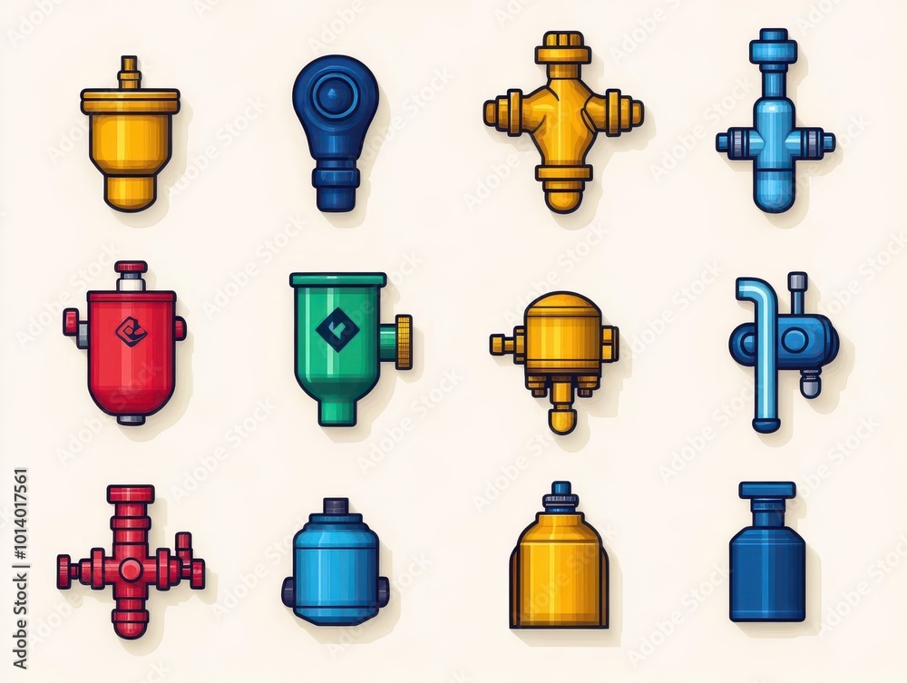 plumbing line icon features clean lines and minimalistic design ...