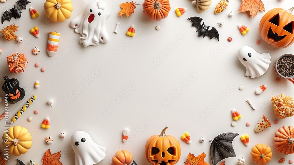 Photo & Art Print A fun and playful Halloween-themed digital menu ...